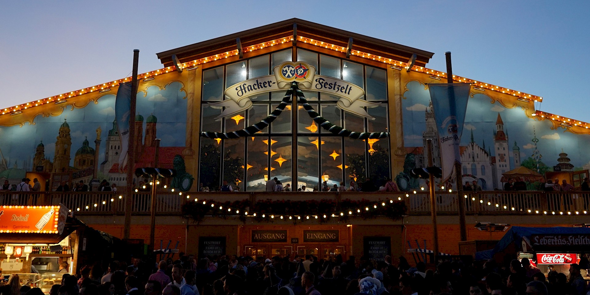 Hacker-Festzelt - Das Hackerzelt auf dem Oktoberfest